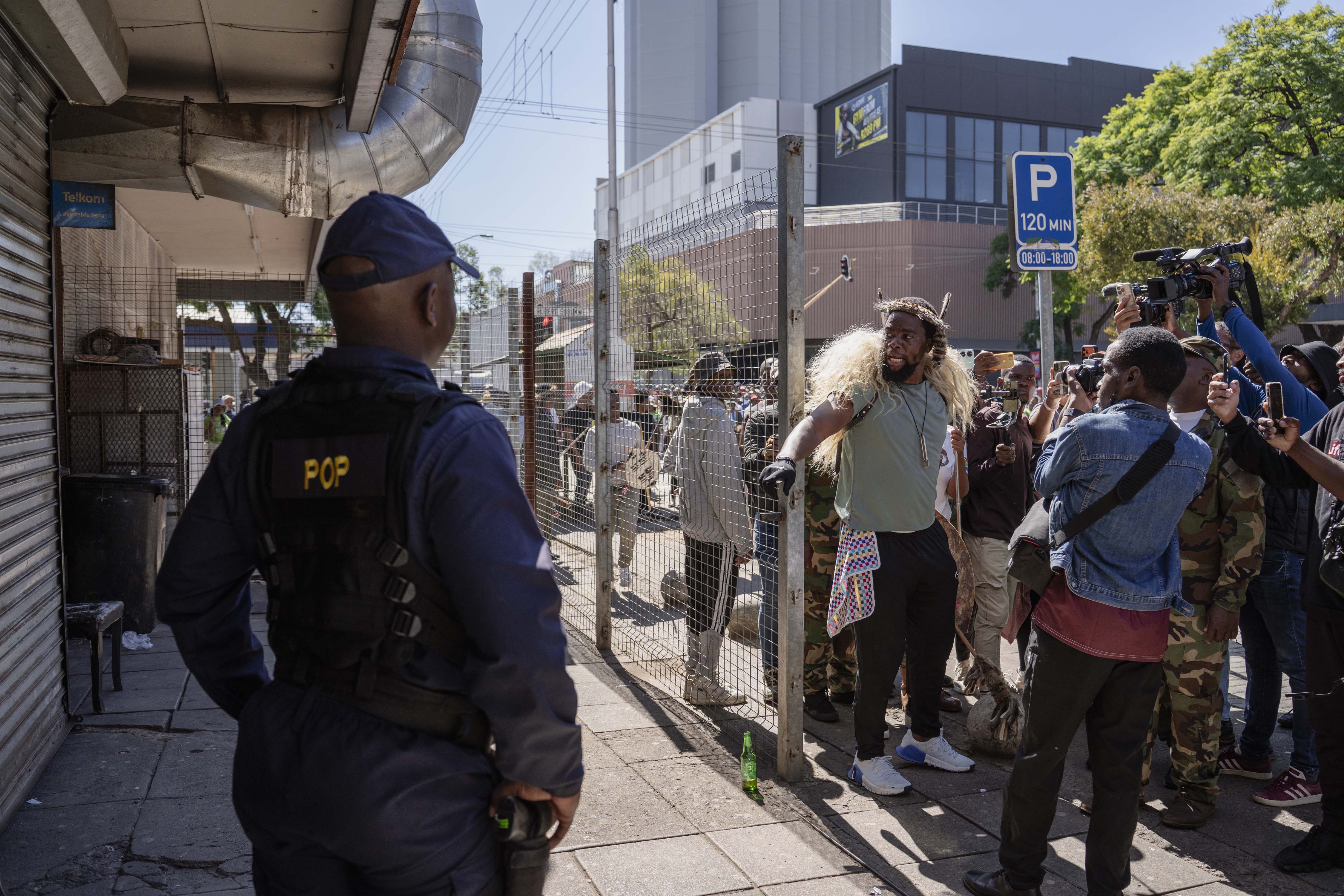 Pretoria disrupted by anti-immigrant march