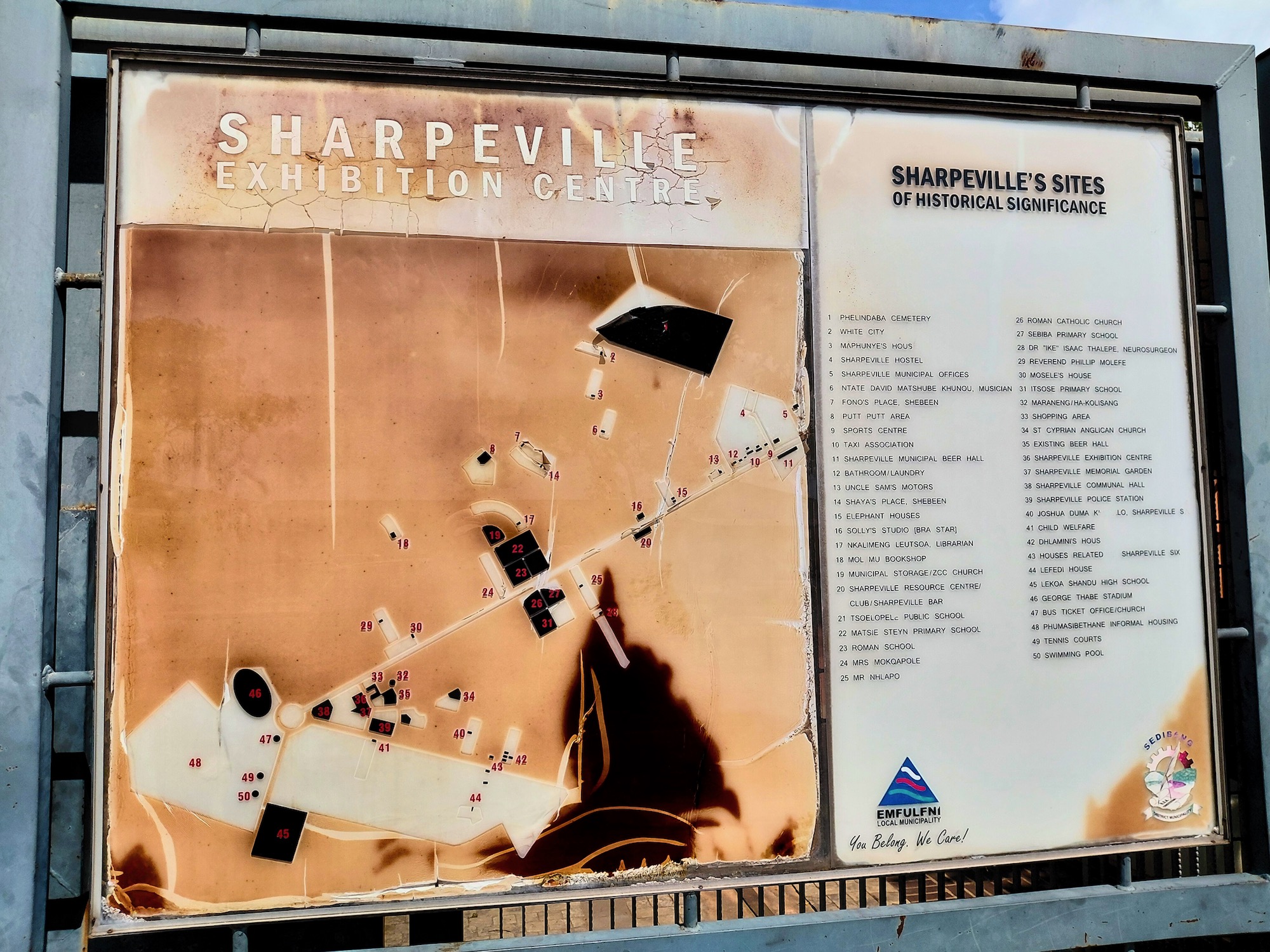 Sharpeville forgotten by government
